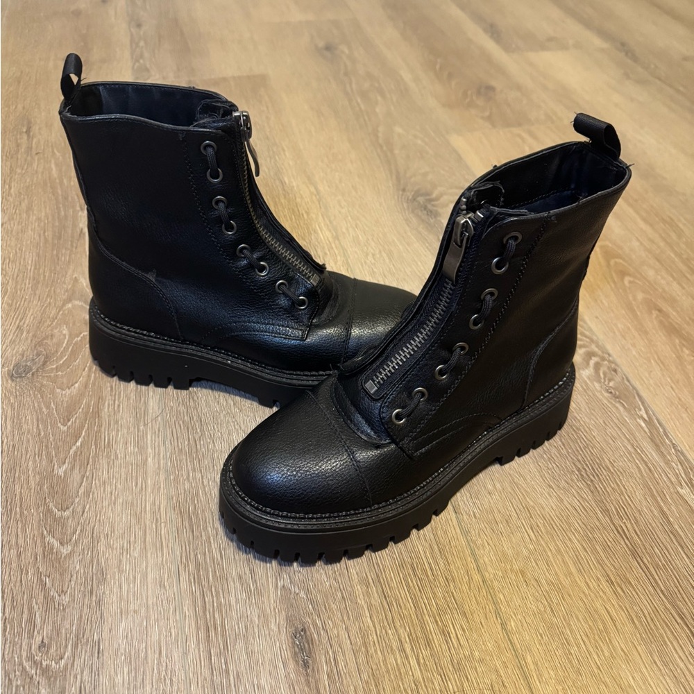 Sincerly Jules | Shoes | Sincerely Jules Black Combat Boots | Poshmark